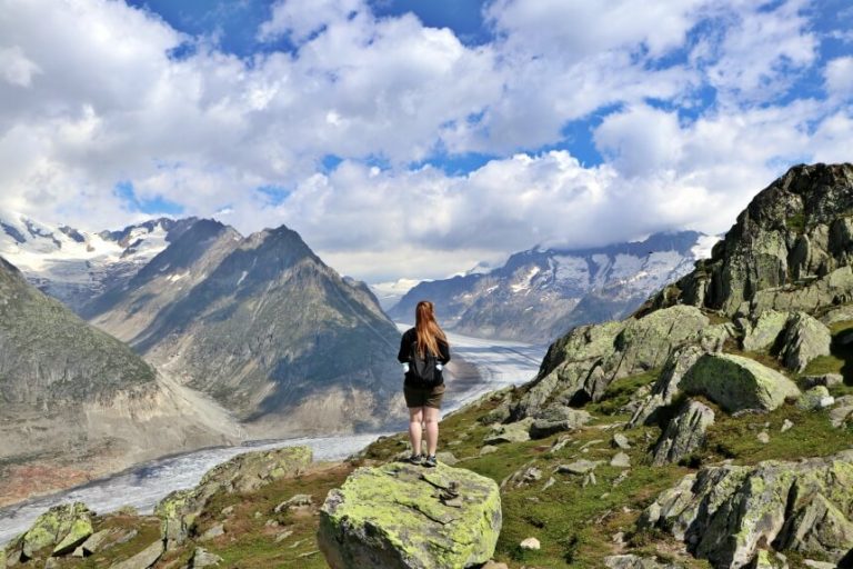 Aletschgletsjer hike: langs de grootste gletsjer van Zwitserland